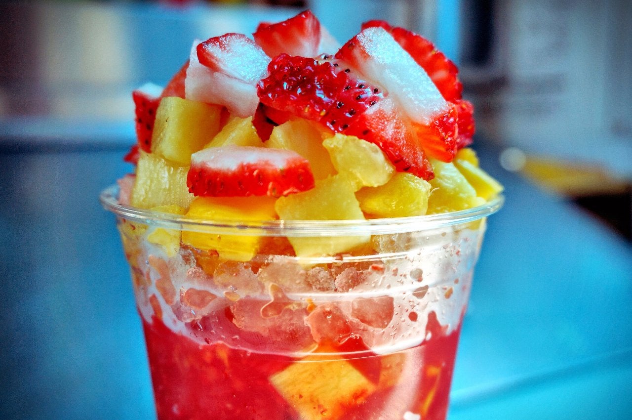 Raspados De Frutas Aguas Frescas La Michoacana Irresistible Visalia